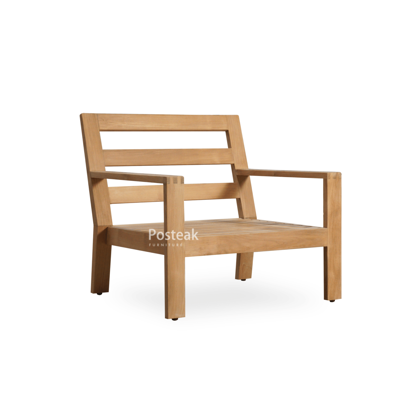 Charleston Teak Outdoor Lounge Chair | Posteak
