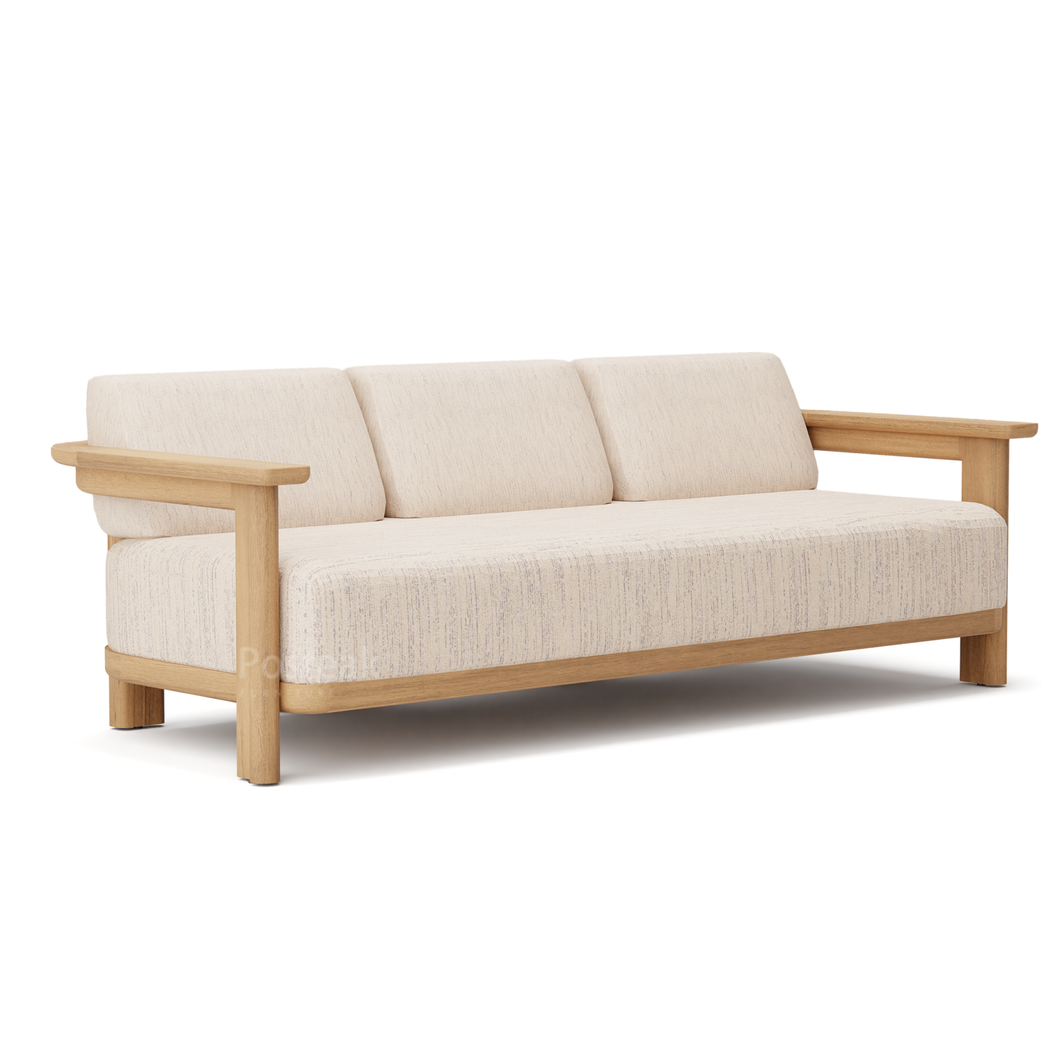 Aruba Teak Outdoor Sofa | Posteak Furniture